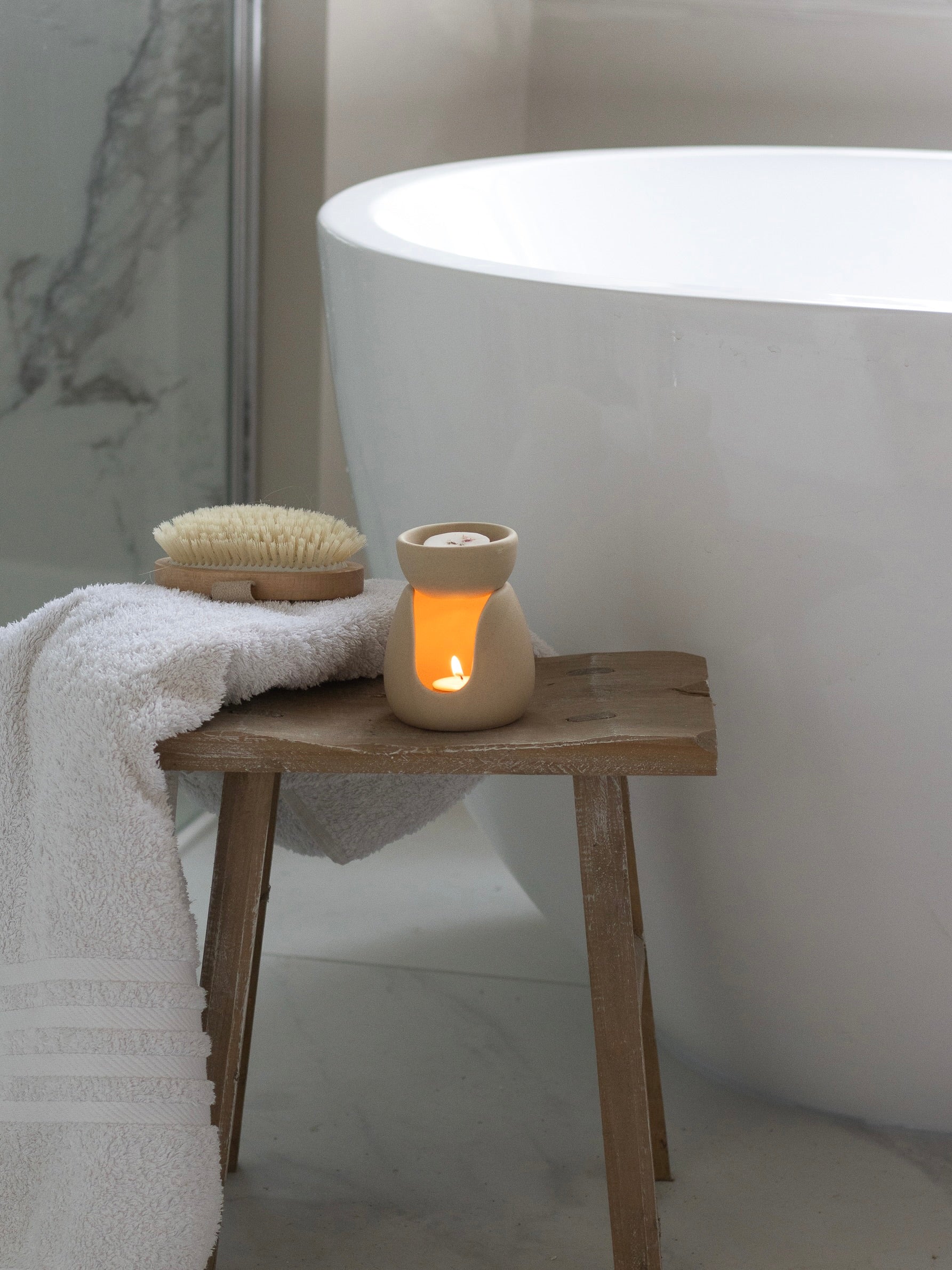 Ceramic Stoneware Wax Burner – Samalanah Collection