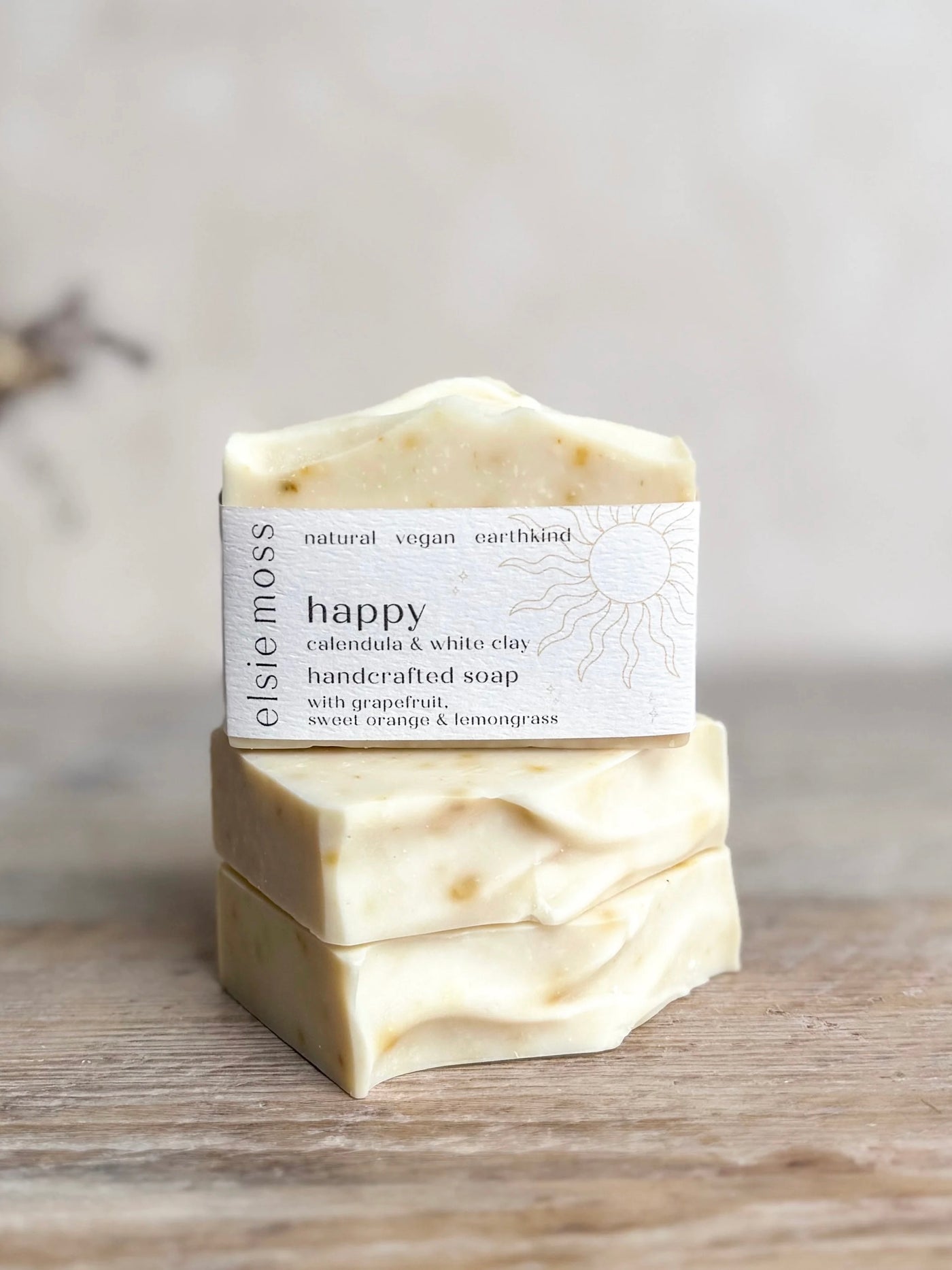 Happy Handcrafted Soap Bar – Samalanah Collection